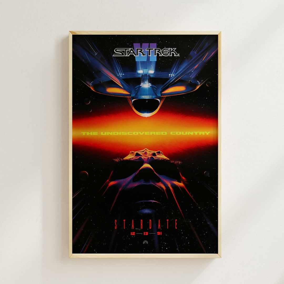 Star Trek Movie Poster, Quality Canvas Print, Custom Poster Print ...