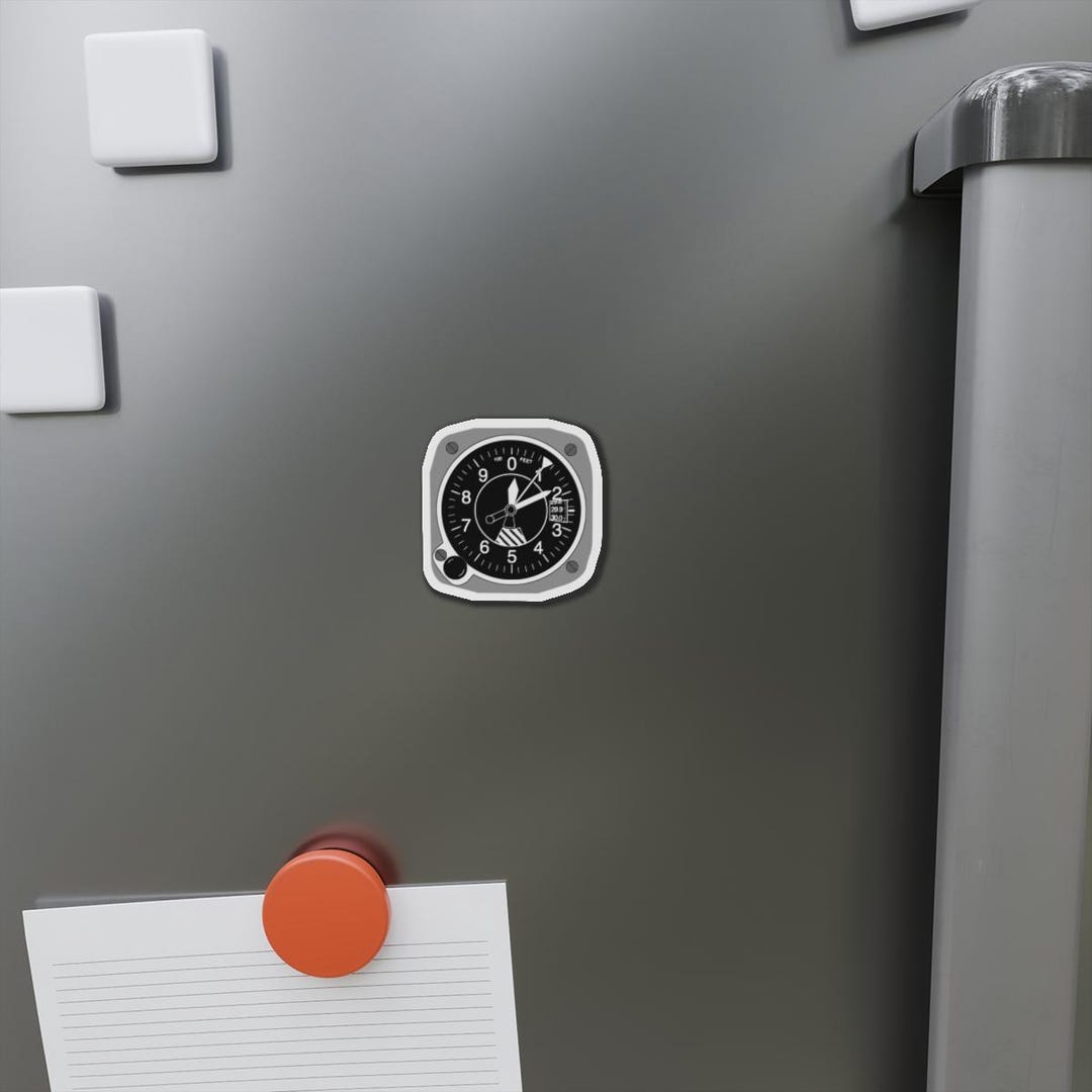 Altimeter Aviation Die-cut Magnet - Etsy