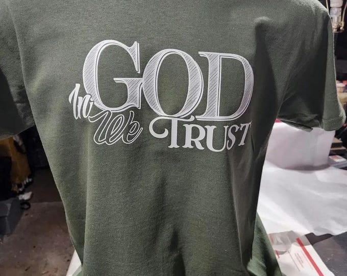 In Himself He Trusts T-shirt God is Able & He Knows It T-shirt ...