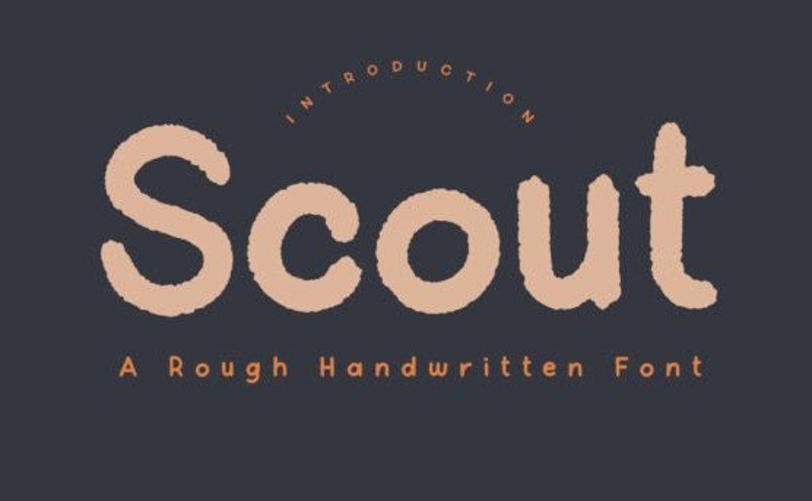 Scout Font, Beautiful Font, Script Font, Elegant Font, Handwritten Font ...