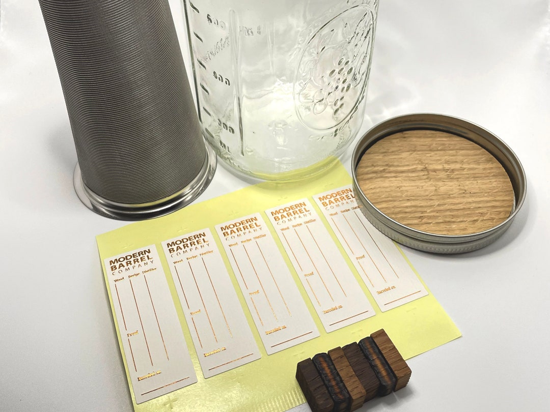 MOBA Barrel Aging Kit - Personalized Custom Barrel Kit for Home-aged ...