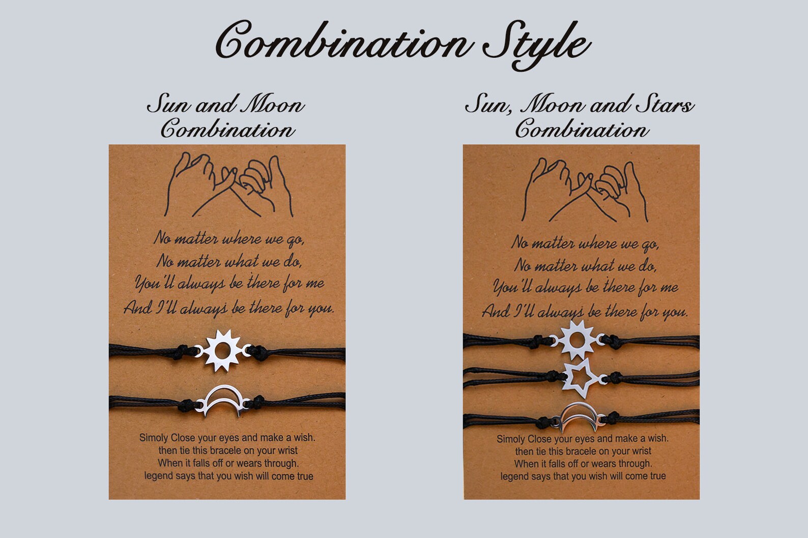 Sun and Moon Couple Braceletlove Bracelet,family Bracelet,trendy Best ...