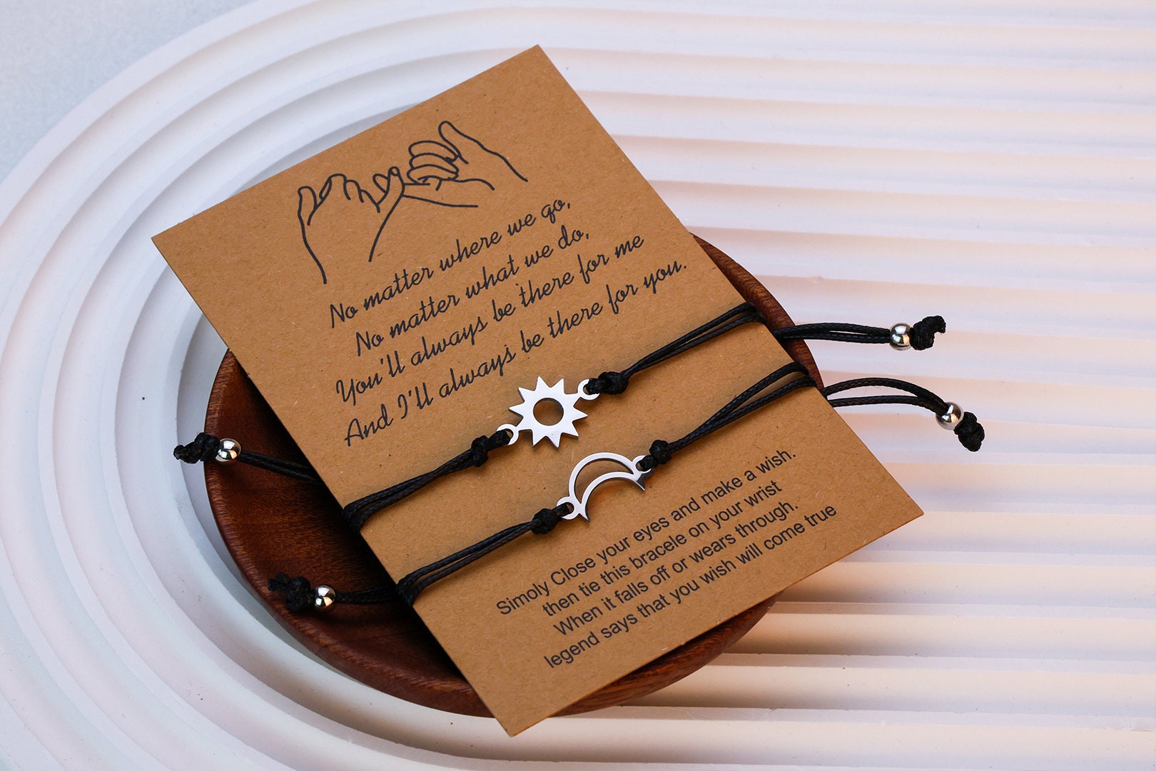 Sun and Moon Couple Braceletlove Bracelet,family Bracelet,trendy Best ...
