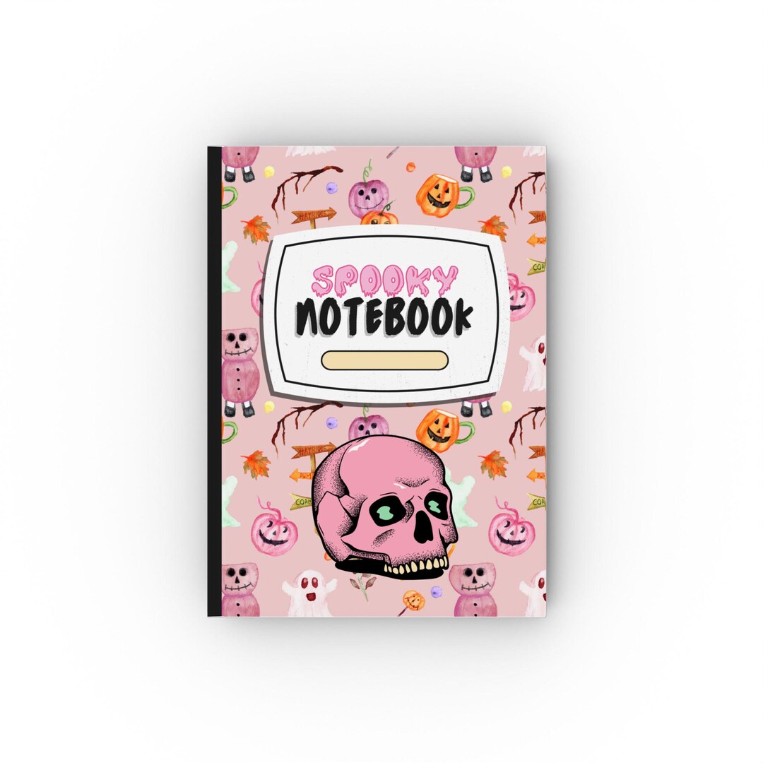 Spooky Cute Note Book - Hard Cover Notebook & Journal - Etsy