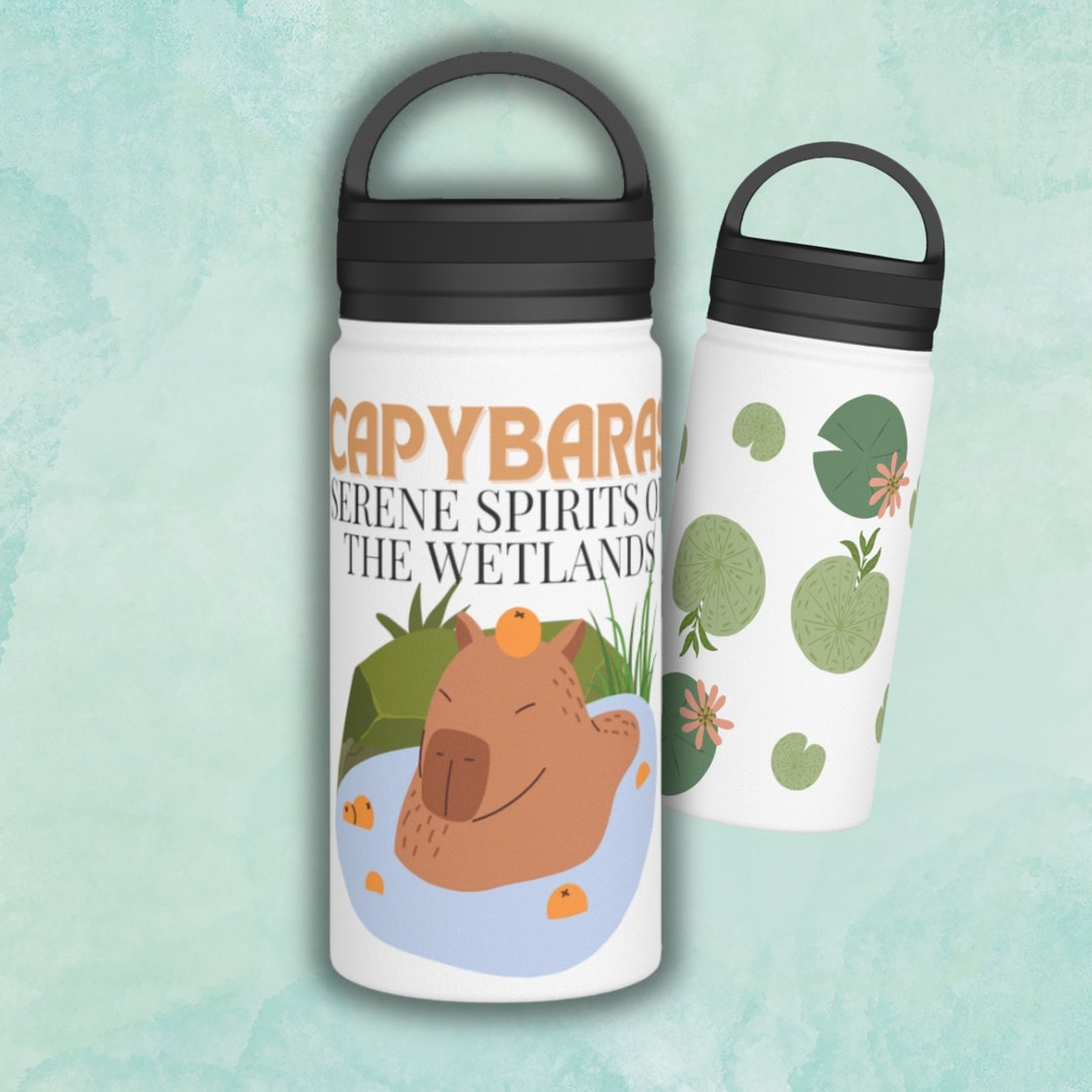 Capybaras Stainless Steel Water Bottle - Etsy