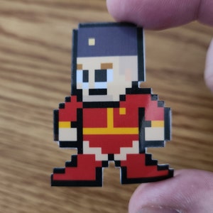 8-bit Pixel Art Deadman Collection Vinyl Sticker Set of 13 Individual ...