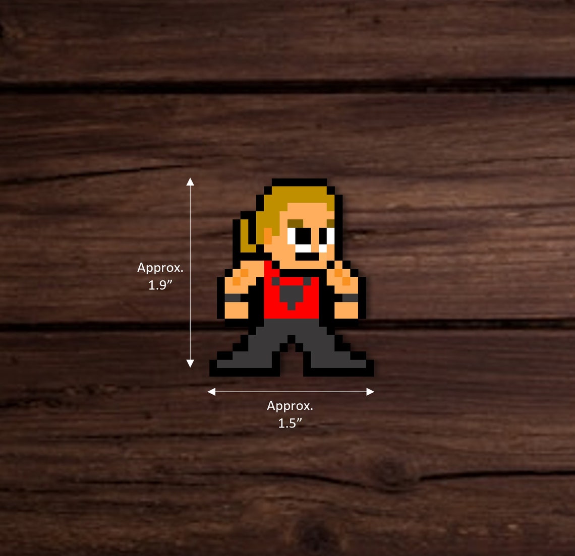 8-bit Pixel Art WCW Nwo Wolfpac Collection Vinyl Sticker Set of 5 ...