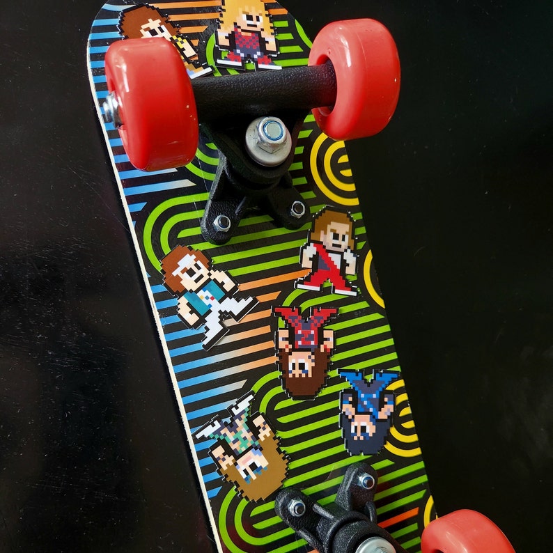 8-bit Pixel Art Stickers Horror Movie Villains Collection Vinyl Sticker ...