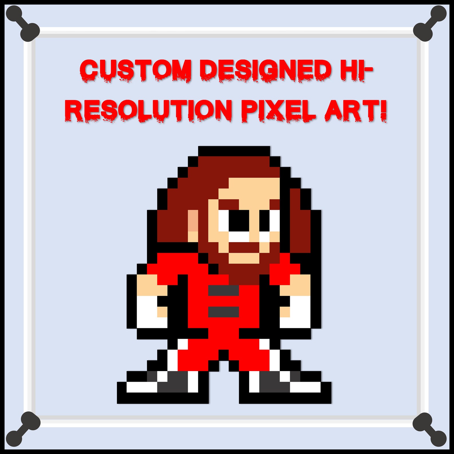 8-bit Pixel Art Stickers Bloodline Collection Vinyl Sticker Set of 5 ...