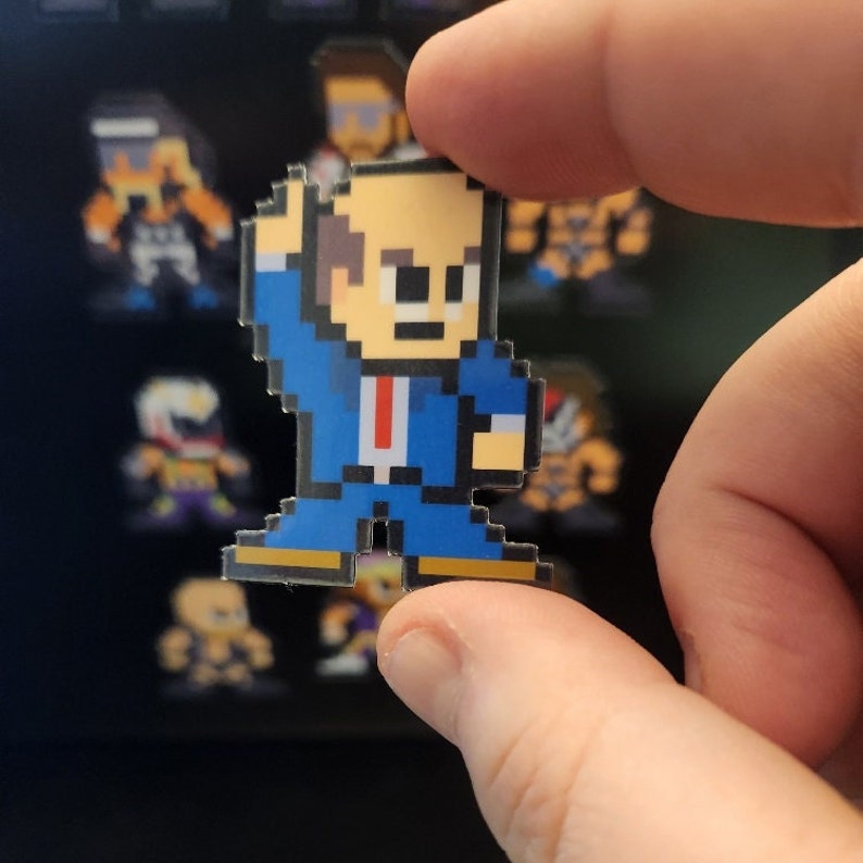 8-bit Pixel Art Stickers Bloodline Collection Vinyl Sticker Set of 5 ...
