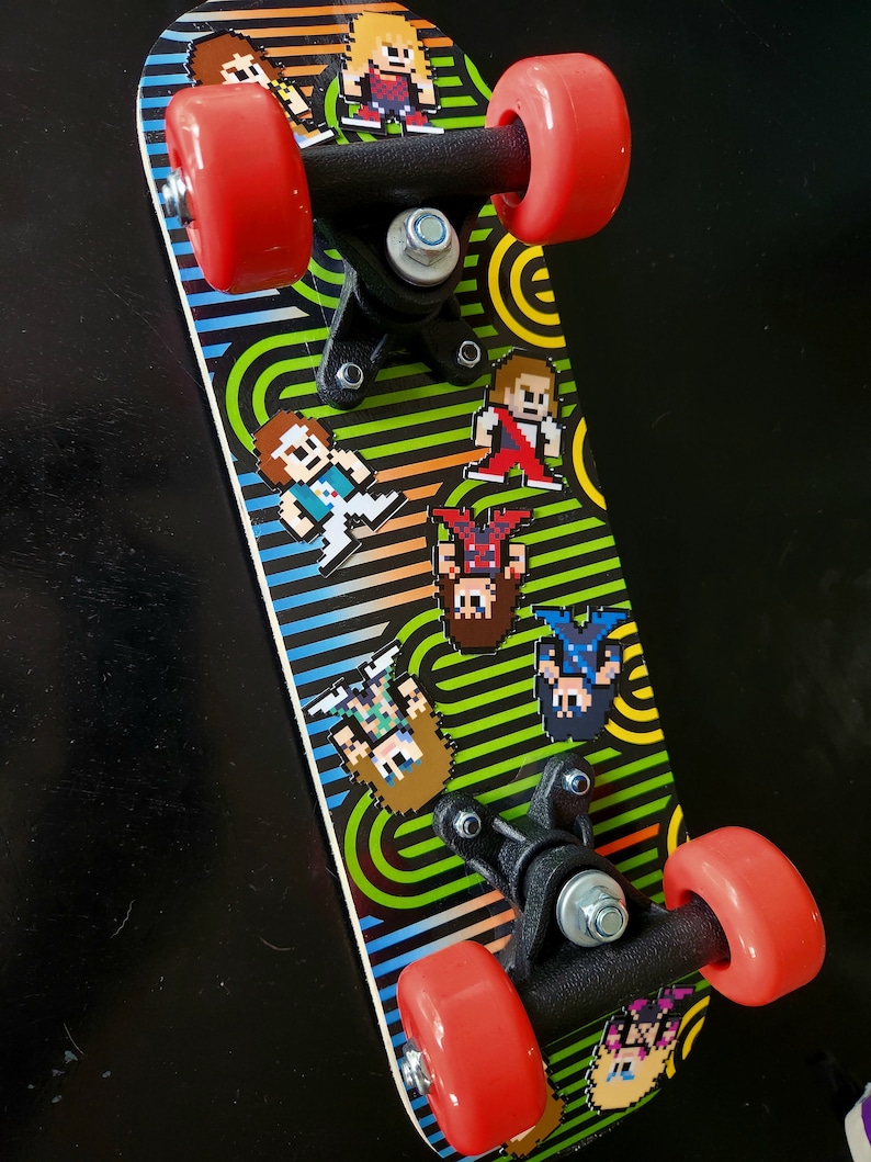 8-bit Pixel Art Mortal Kombat 2 Collection Vinyl Sticker Set of 14 ...