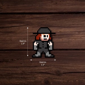 8-bit Pixel Art Deadman Collection Vinyl Sticker Set of 13 Individual ...