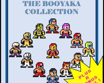 8-bit Pixel Art Deadman Collection Vinyl Sticker Set of 13 Individual ...