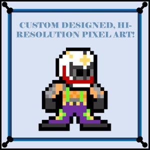 Pixel Art Stickers - the Booyaka Collection Vinyl Sticker Set of 13 ...