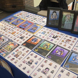 8-bit the North Black Box Style Retro Football 5X7 Prints - Etsy