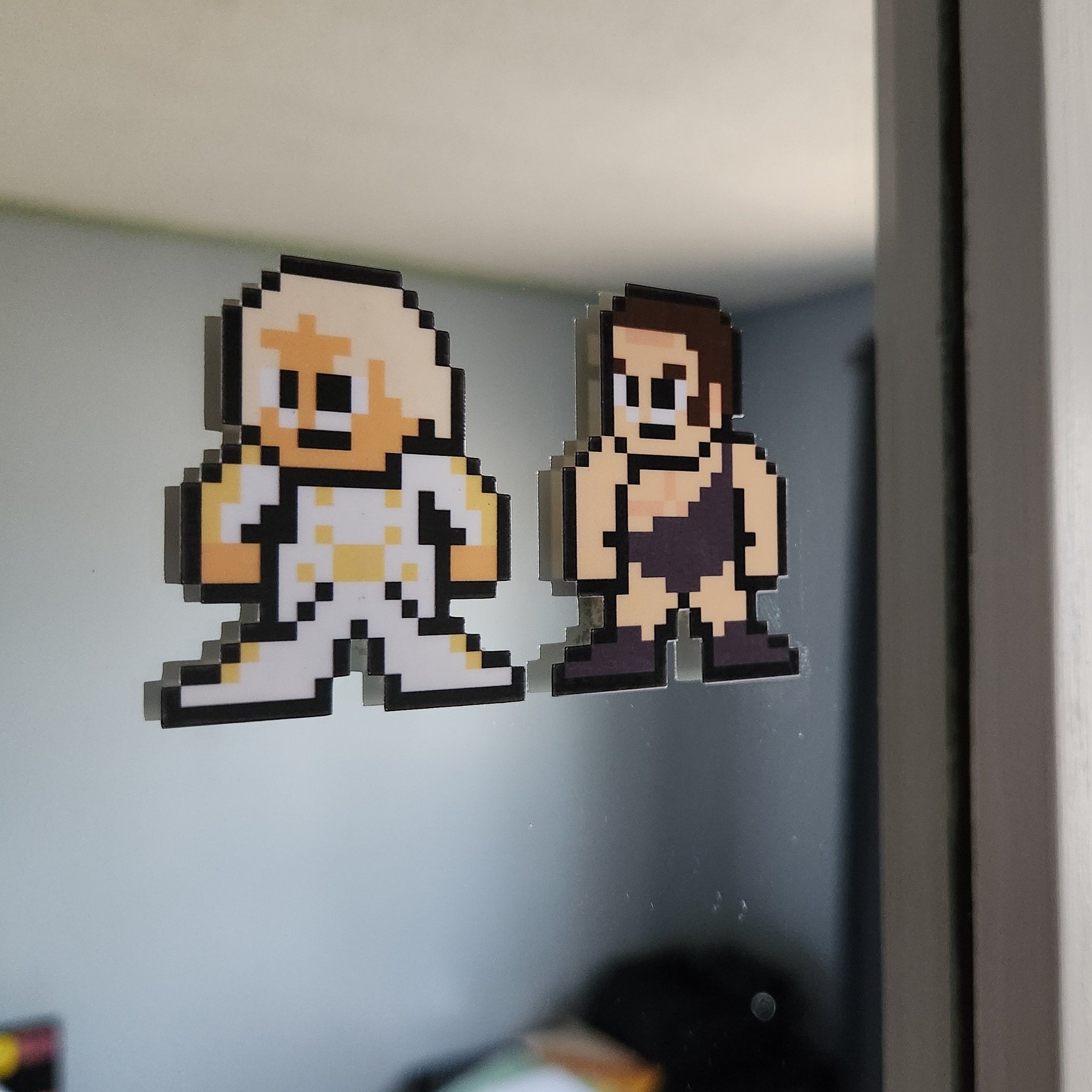 8-bit Pixel Art WWE Rey Mysterio Collection Vinyl Sticker Set of 13 ...