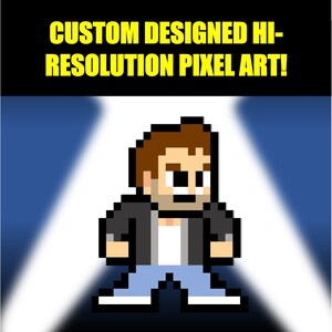 8-bit Sticker Set of 3 Individual Decals: Fight for Your Right - Custom ...