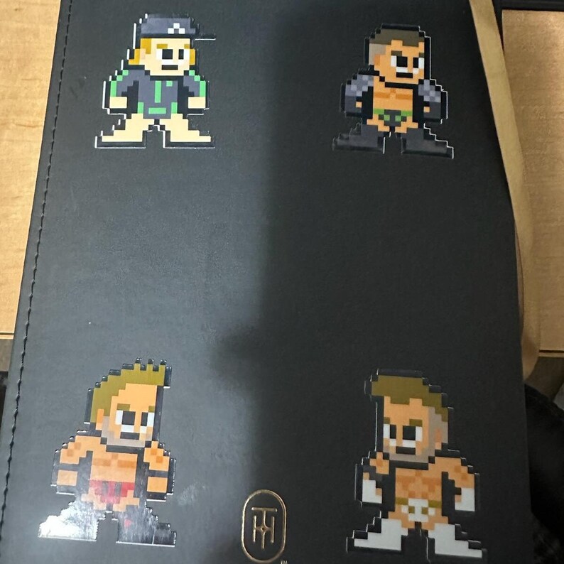 8-bit Pixel Art Mighty Morphin Power Rangers Collection Vinyl Sticker ...