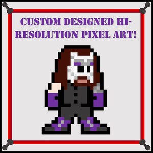 8-bit Pixel Art Deadman Collection Vinyl Sticker Set of 13 Individual ...