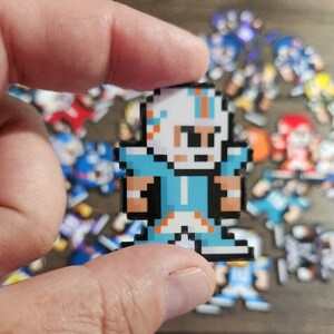 8-bit Football Sticker Set: 2025 National Conference Set of 16 Stickers ...
