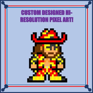 8-bit Pixel Art Stickers the Ooh Yeah Collection Vinyl Sticker Set of ...