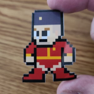 8-bit Pixel Art Stickers the Ooh Yeah Collection Vinyl Sticker Set of ...