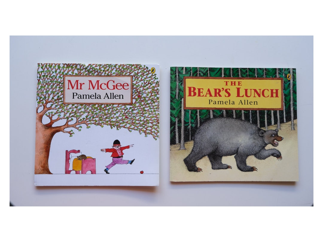 Pamela Allen Books: Mr. Mcgee & the Bear's Lunch - Etsy