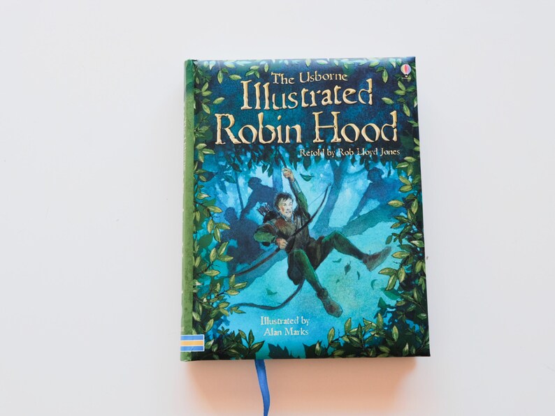 NEW Usborne Illustrated Robin Hood by Rob Lloyd Jones - Etsy