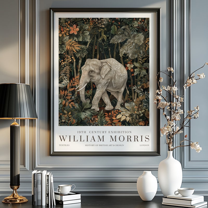 Elephant Poster - Etsy