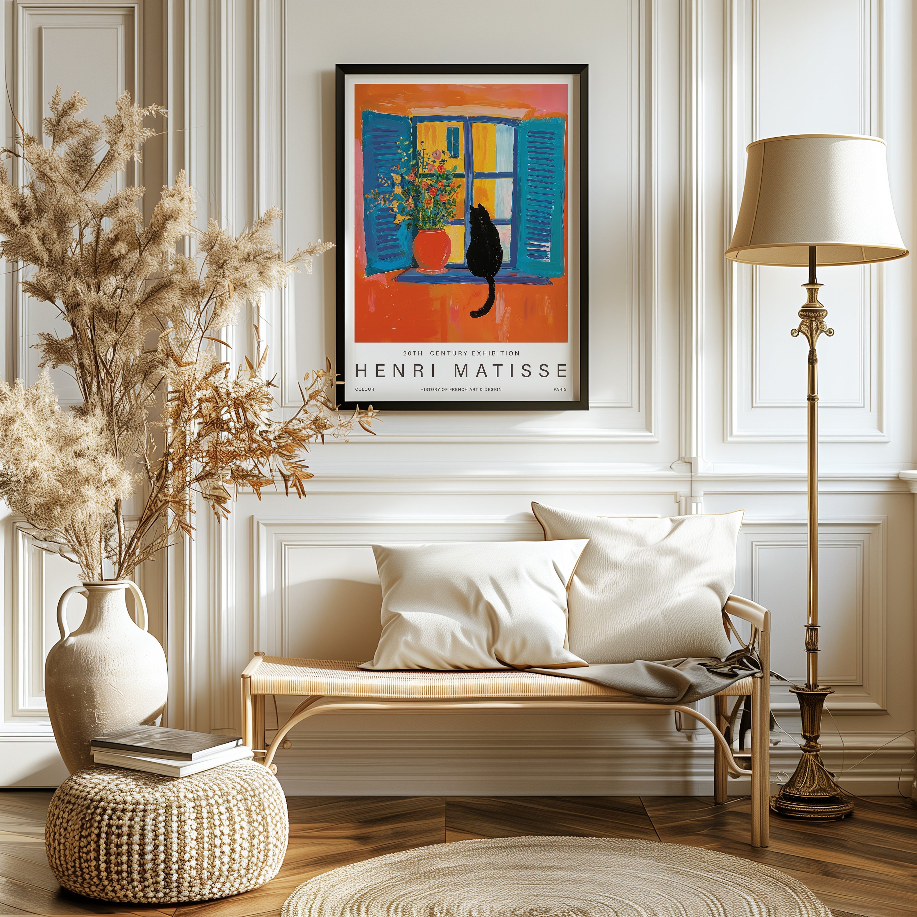 Henri Matisse Open Window Cat Print - Matisse Poster for Modern ...