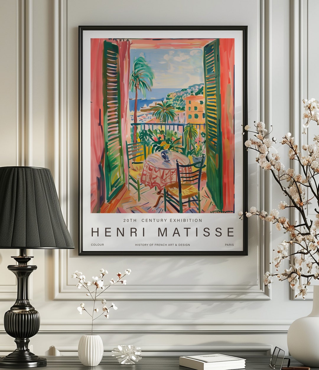 Henri Matisse Open Window Print - Aesthetic Matisse Poster for Modern ...
