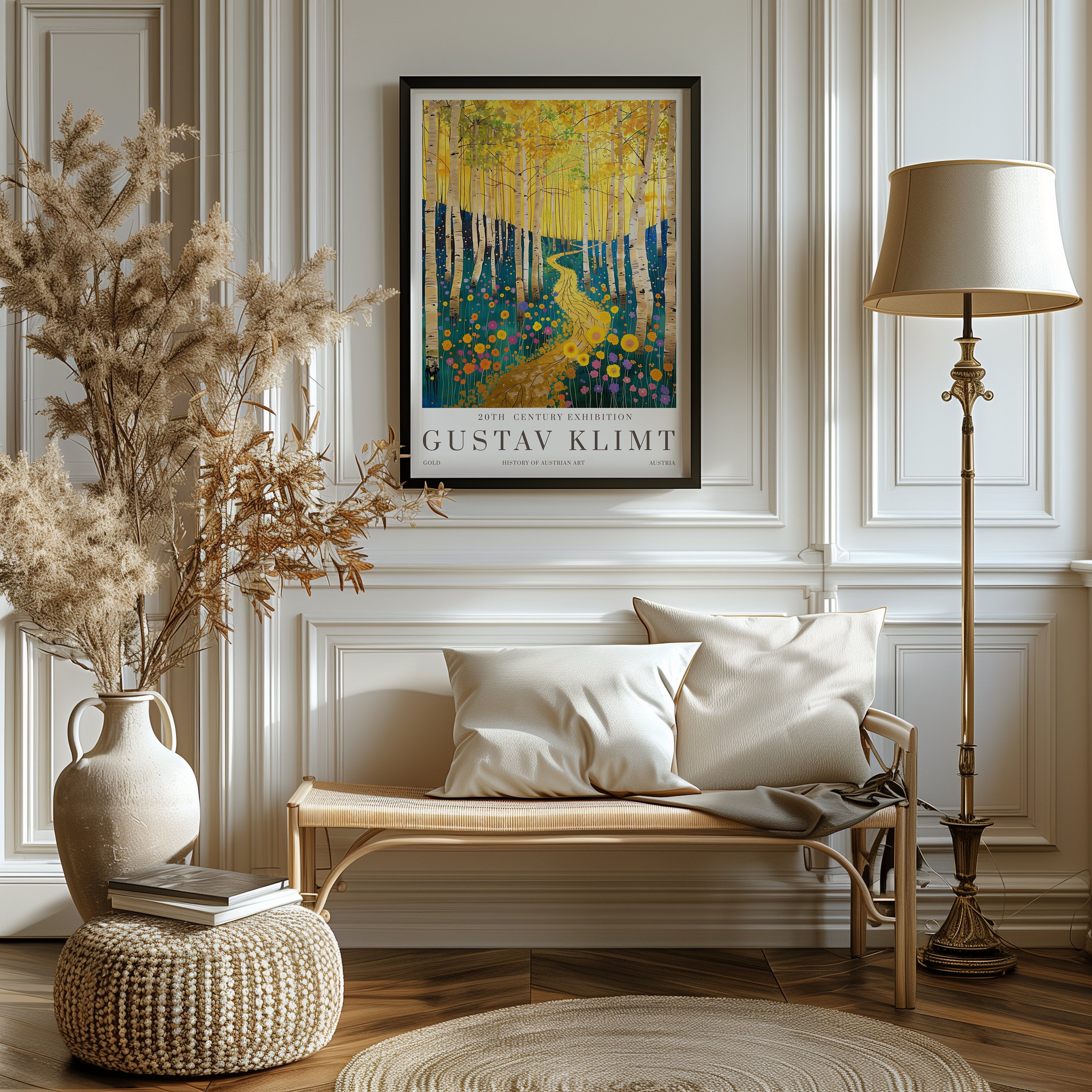 Gustav Klimt Print, Klimt Museum Poster, Gustav Klimt Poster, Klimt ...