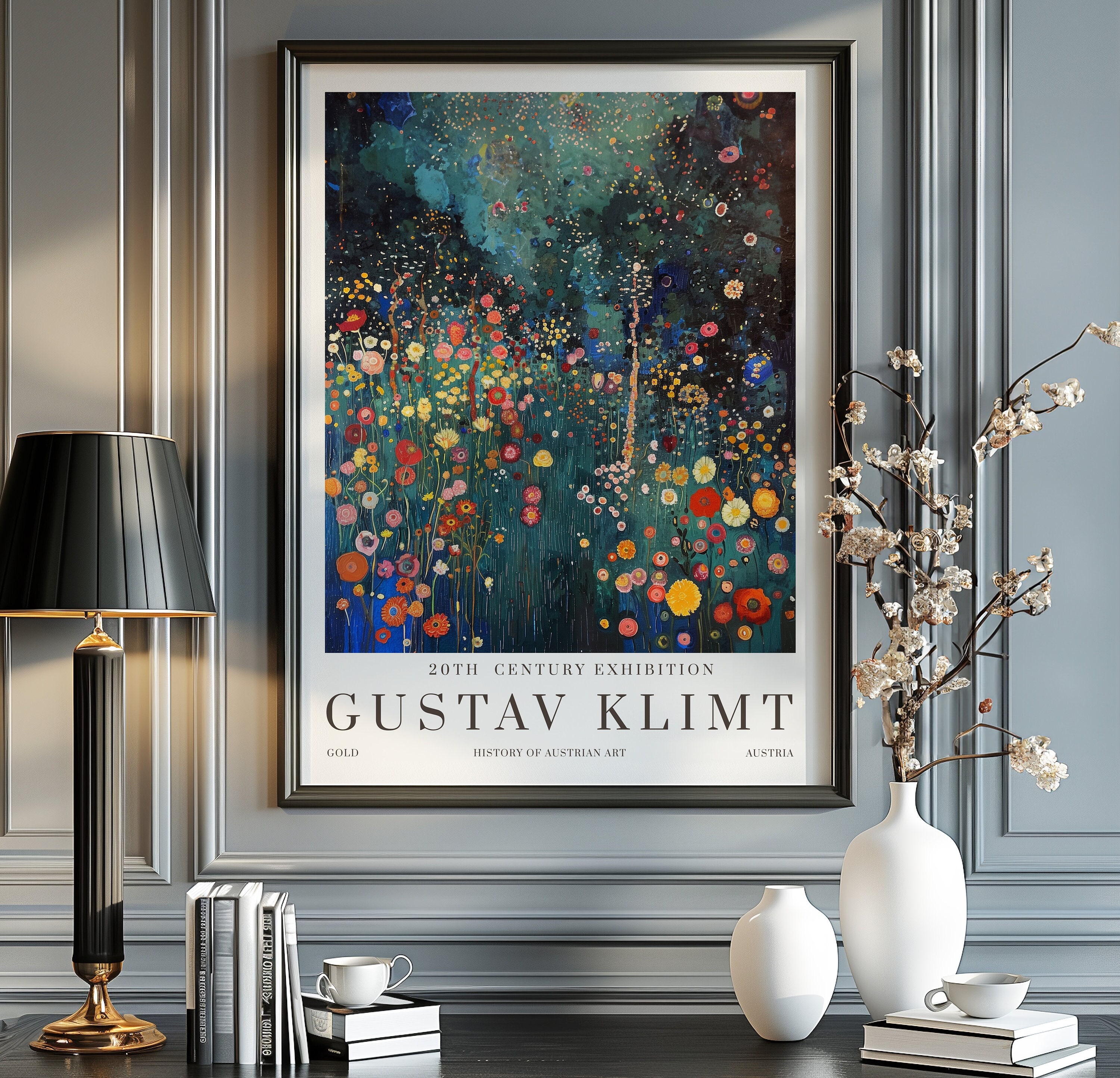 Gustav Klimt Night Print, Klimt Museum Poster, Gustav Klimt Poster ...
