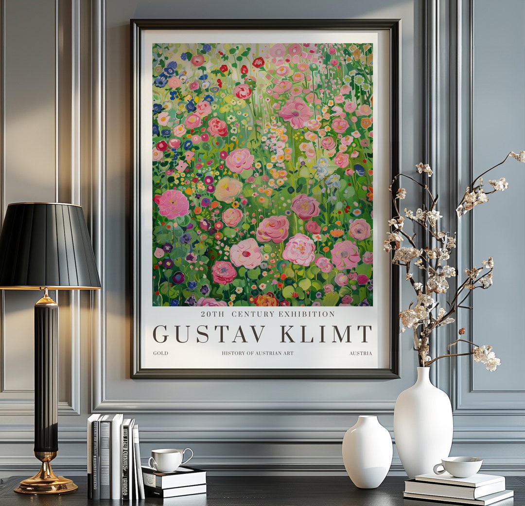 Gustav Klimt Print, Klimt Museum Poster, Gustav Klimt Poster, Klimt ...