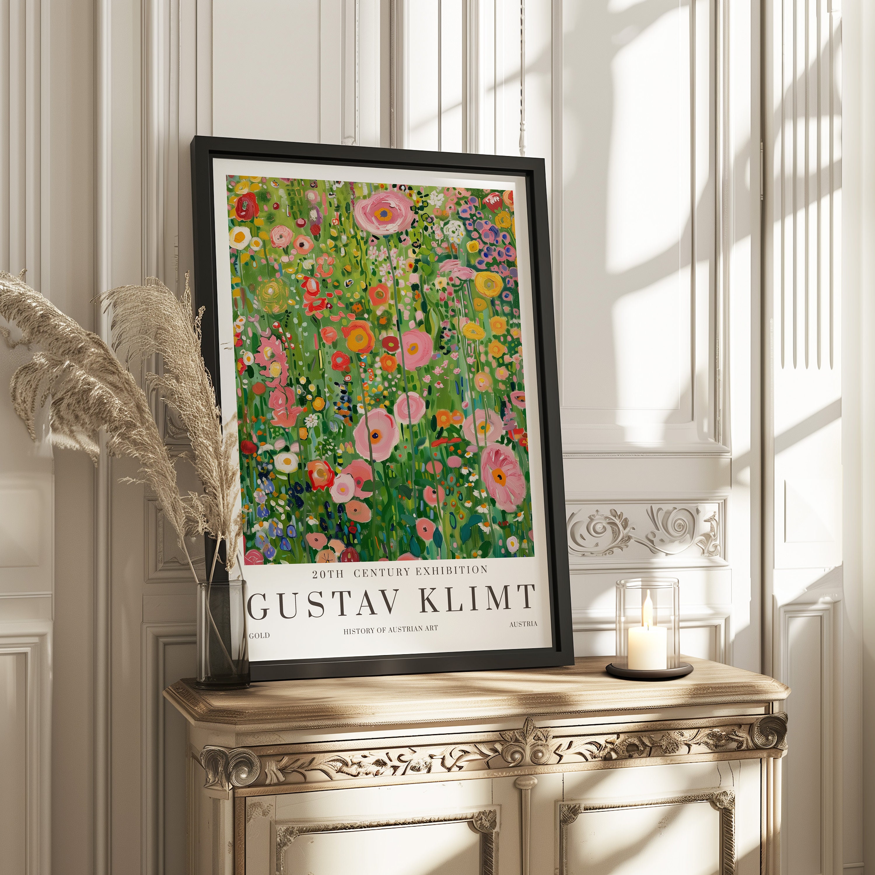 Gustav Klimt Print, Klimt Museum Poster, Gustav Klimt Poster, Klimt ...