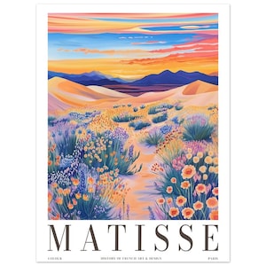 Henri Matisse Print - Aesthetic Matisse Poster for Modern Gallery ...