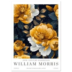 William Morris Prints, Butter Yellow William Morris Print, Butter ...