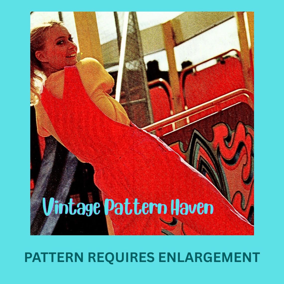 1970s Dungarees Sewing Pattern PDF | Vintage Overalls for Women | US ...