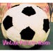 Vintage Soccer Ball Sewing Pattern | Soft Plush Football Toy | DIY Stuffed Ball for Kids | Retro ...