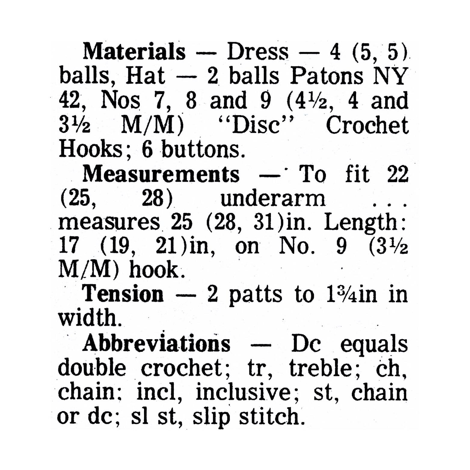 Adorable Vintage Crochet Pattern | Little Girls’ Beach Cover-up ...