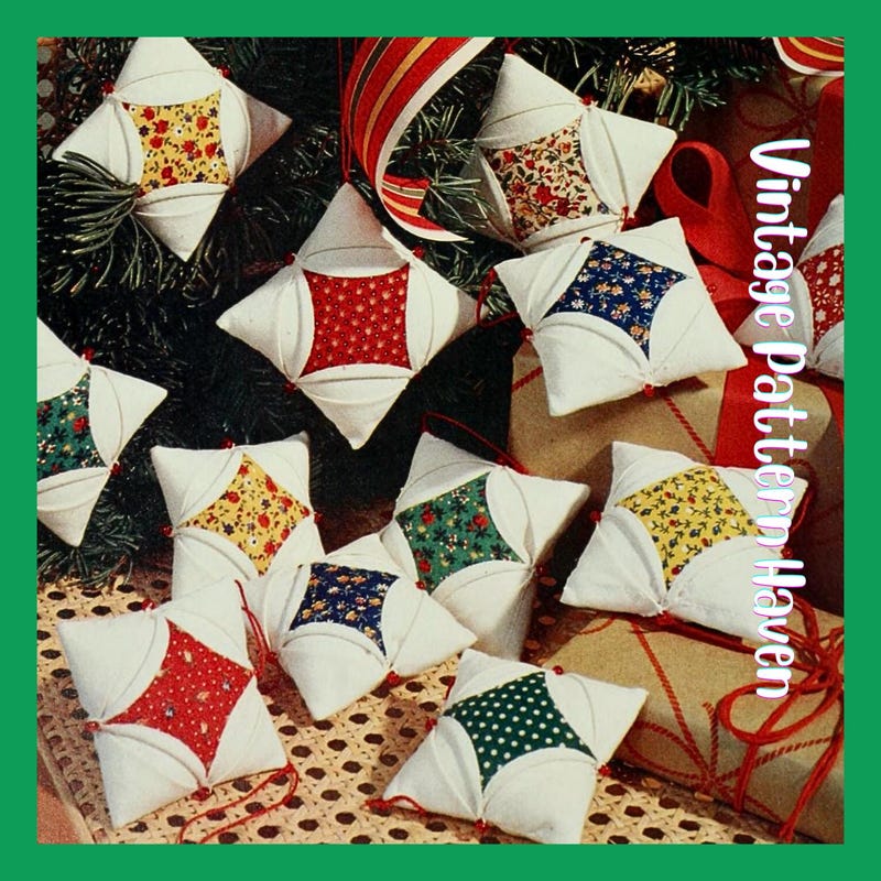 Pincushion Christmas Pdf - Etsy