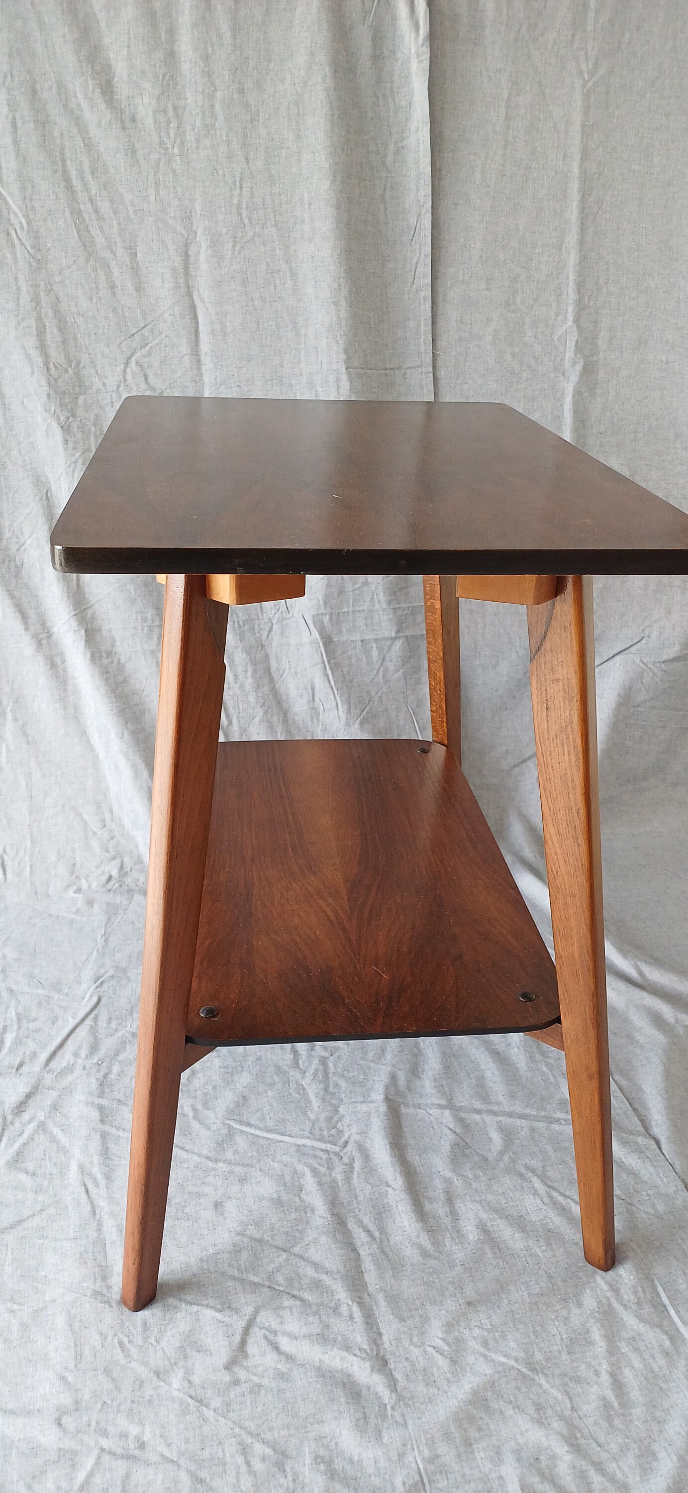 Retro Formica Coffee Table / Made in Yugoslavia / MCM Side Table ...