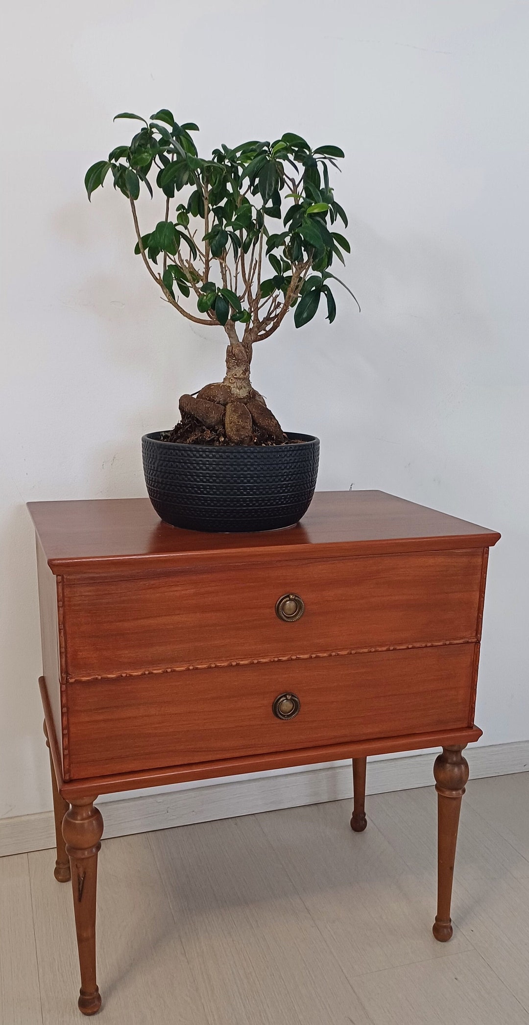 Vintage Nightstand Table / Bedside Storage / Retro Night Table ...
