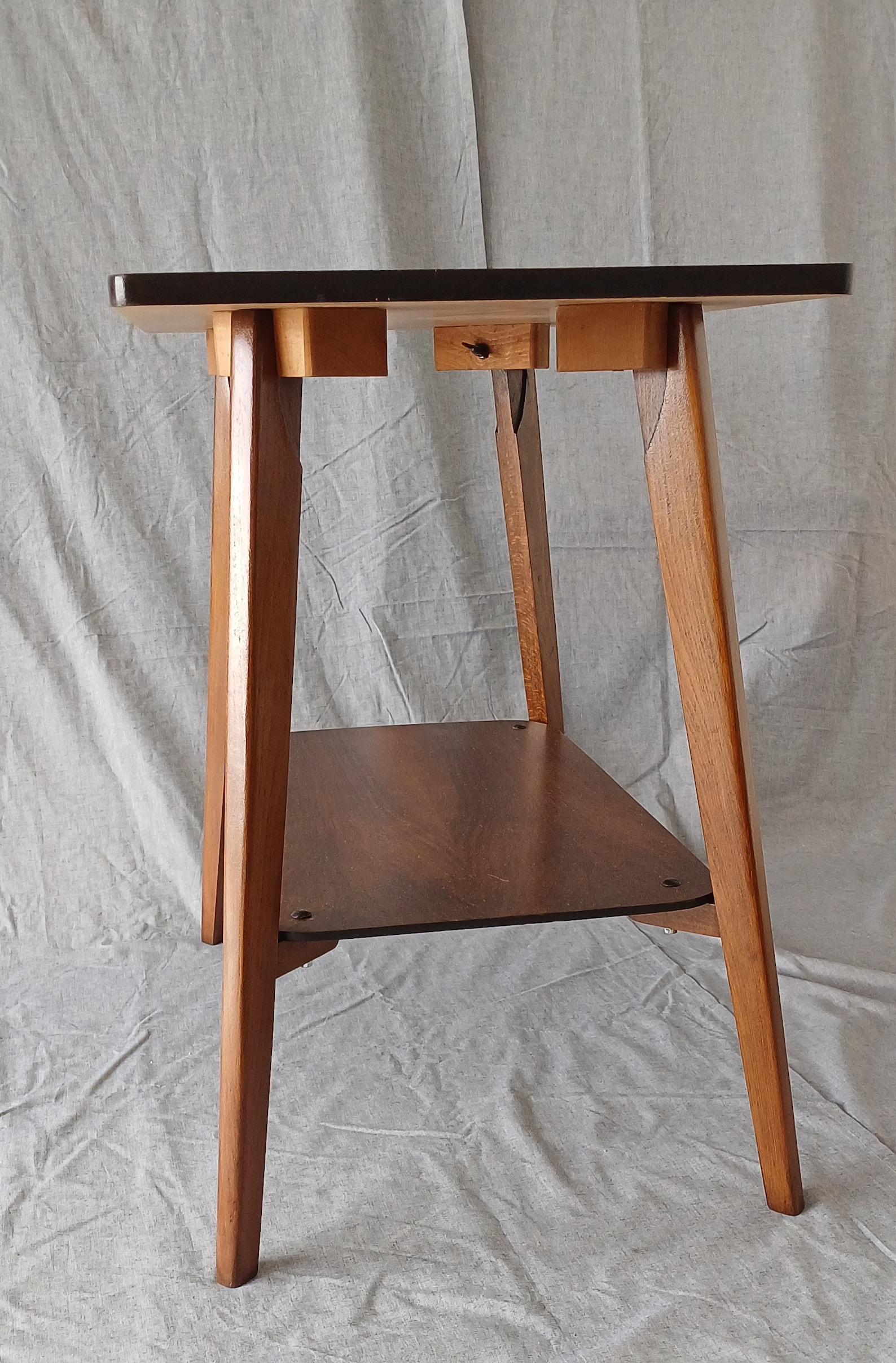 Retro Formica Coffee Table / Made in Yugoslavia / MCM Side Table ...