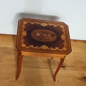 Mahogany Coffee Table | Music Table | Retro | Music Coffee Table ...