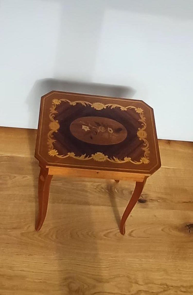 Mahogany Coffee Table | Music Table | Retro | Music Coffee Table ...