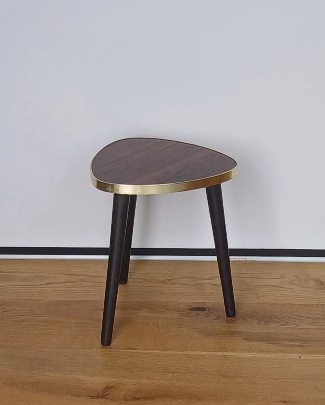 Vintage Triangular Flower Stool | Flower Stand| Side Table | Plant ...