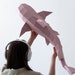 Engagin DIY 3D Shark Model for Creative Crafting | Detailed Template ...