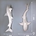 Engagin DIY 3D Shark Model for Creative Crafting | Detailed Template ...