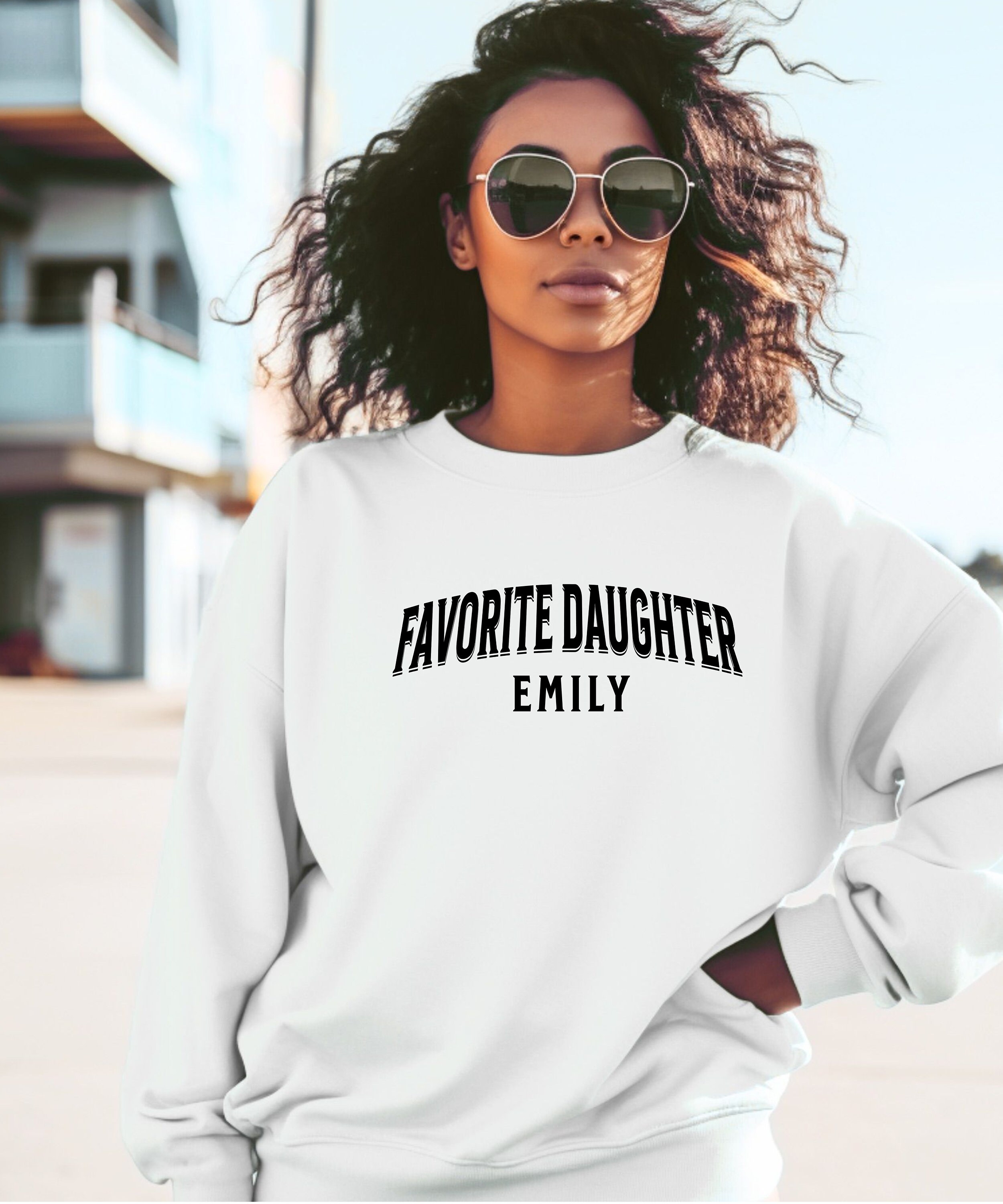 Custom Your Name Sweatshirt Tailored Crewneck for Unique Style ...